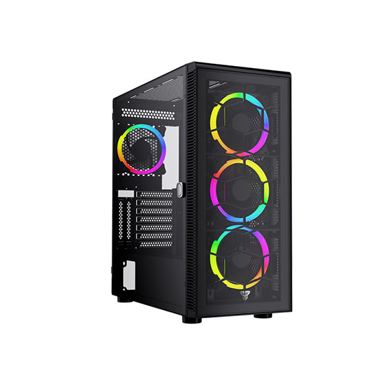 CASE FANTECH CG82 BK RGB RAINBOW - متجر نابتك - Nabtech